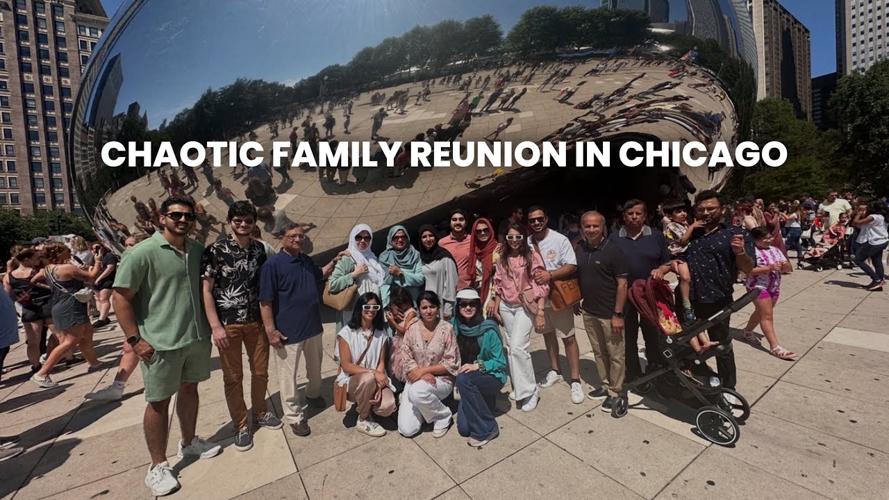 CHAOTIC FAMILY REUNION IN CHICAGO VLOG - YouTube