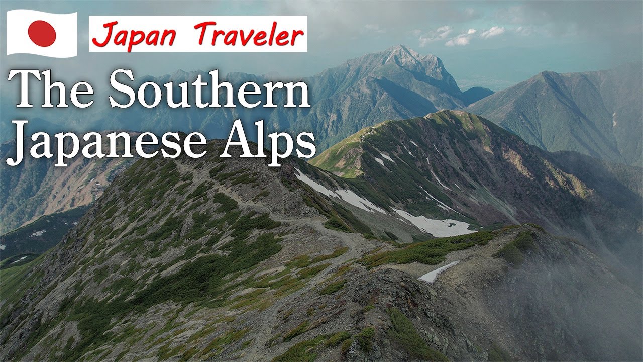 [Japan Traveler]Mt. Senjo -The Southern Japansese Alps- Drone Aerial ...