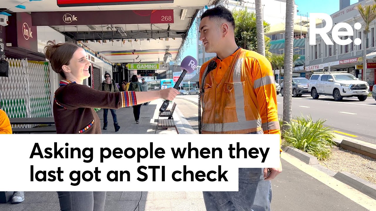 Asking people when they last got an STI check - YouTube