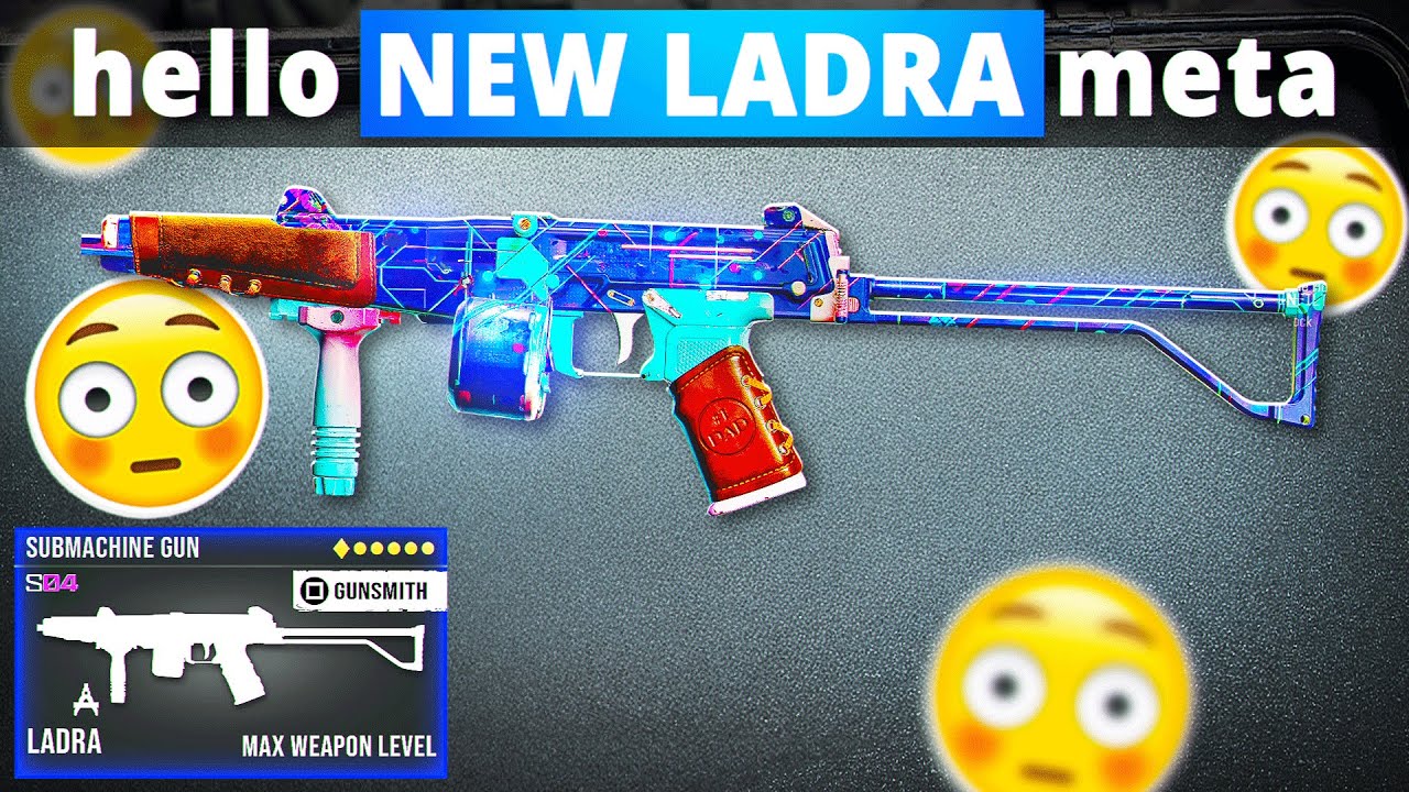 Goodbye LC10, Hello NEW LADRA SMG META in Warzone - YouTube