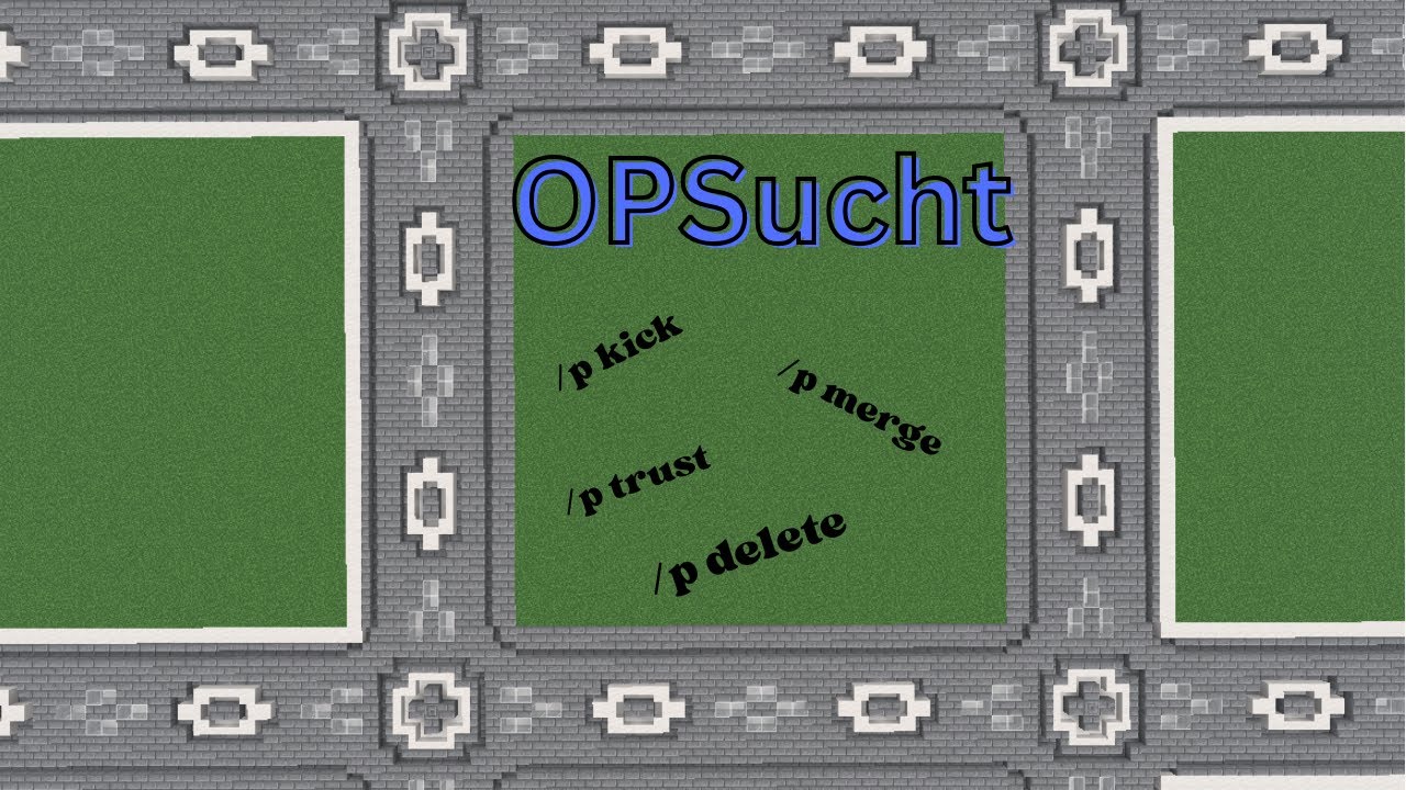 Alle wichtigen Plot Commands in Minecraft OPSUCHT - YouTube