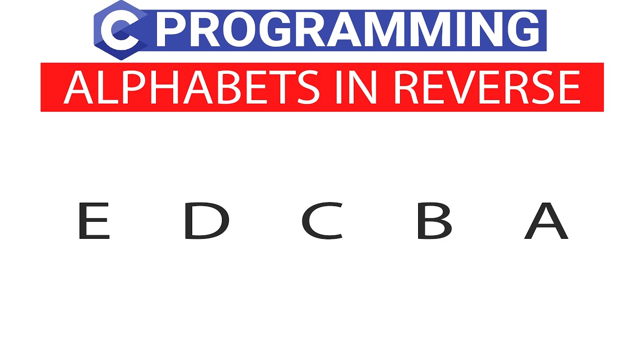 C Program To Print Alphabets In Reverse Order Alphabet Pattern C Program To Print Alphabets In Reverse Order Alphabet Pattern