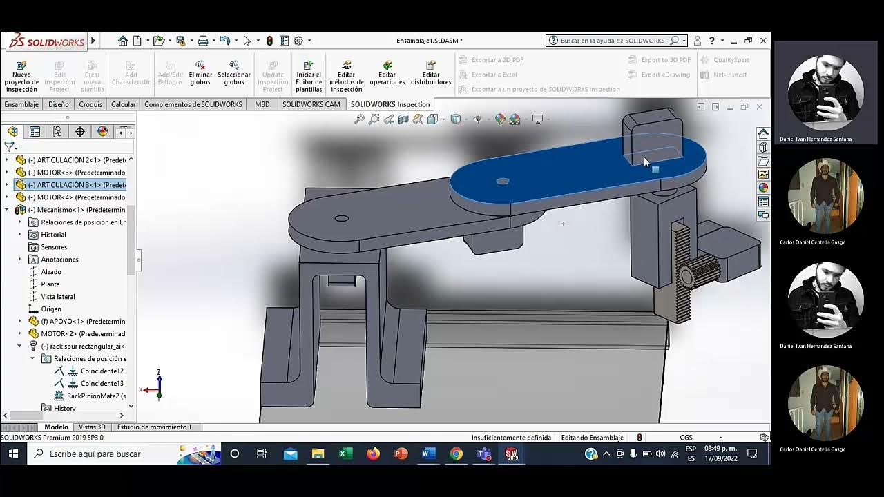 Etapa I Simulación, control y construcción de un robot SCARA - YouTube