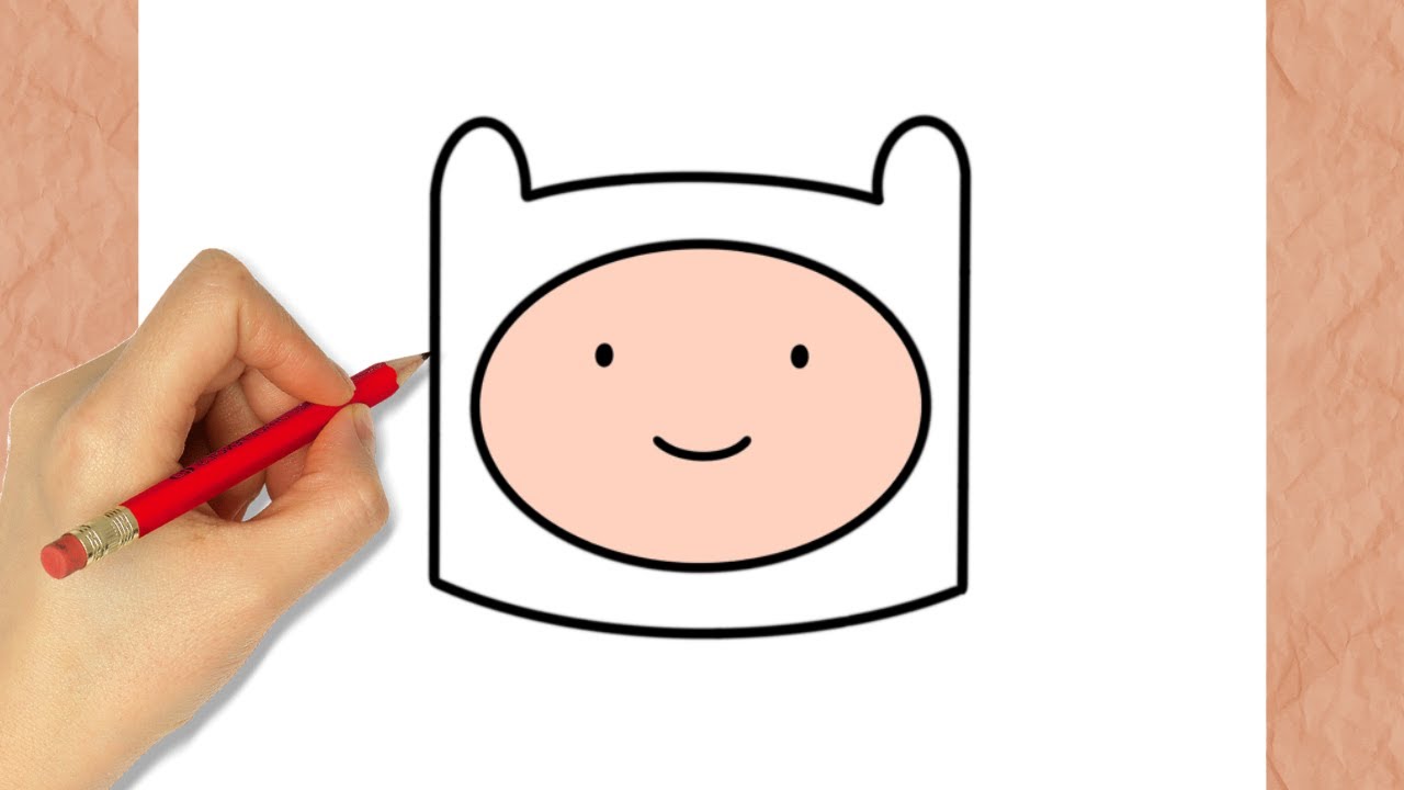 How To Draw FINN I Easy ( Step by Step ) - YouTube
