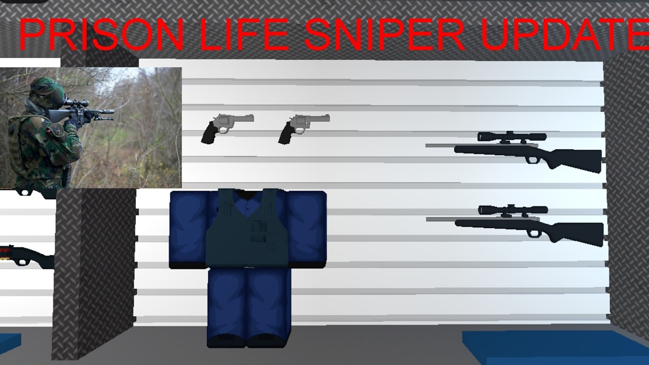 Prison Life Sniper Update - Roblox (+ hl2 beta clips and zsgm) - YouTube