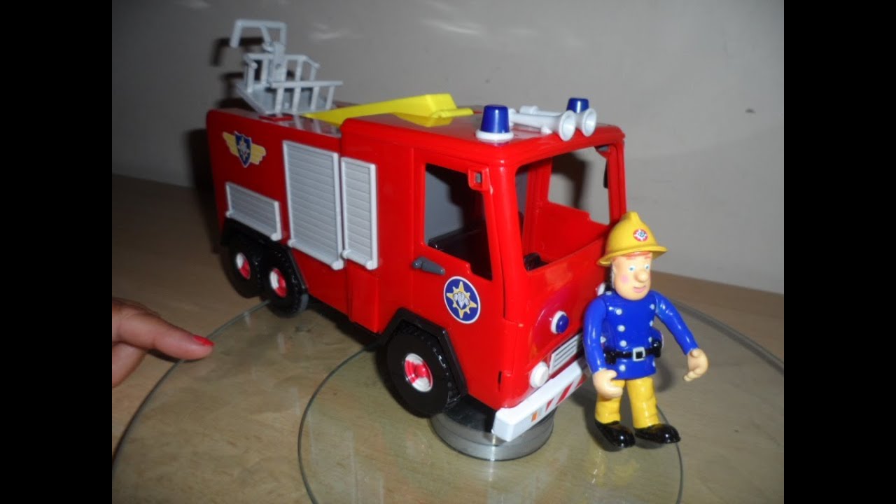 CLOSE LOOK AT Fireman Sam TV Series 4 FIRE ENGINE - YouTube