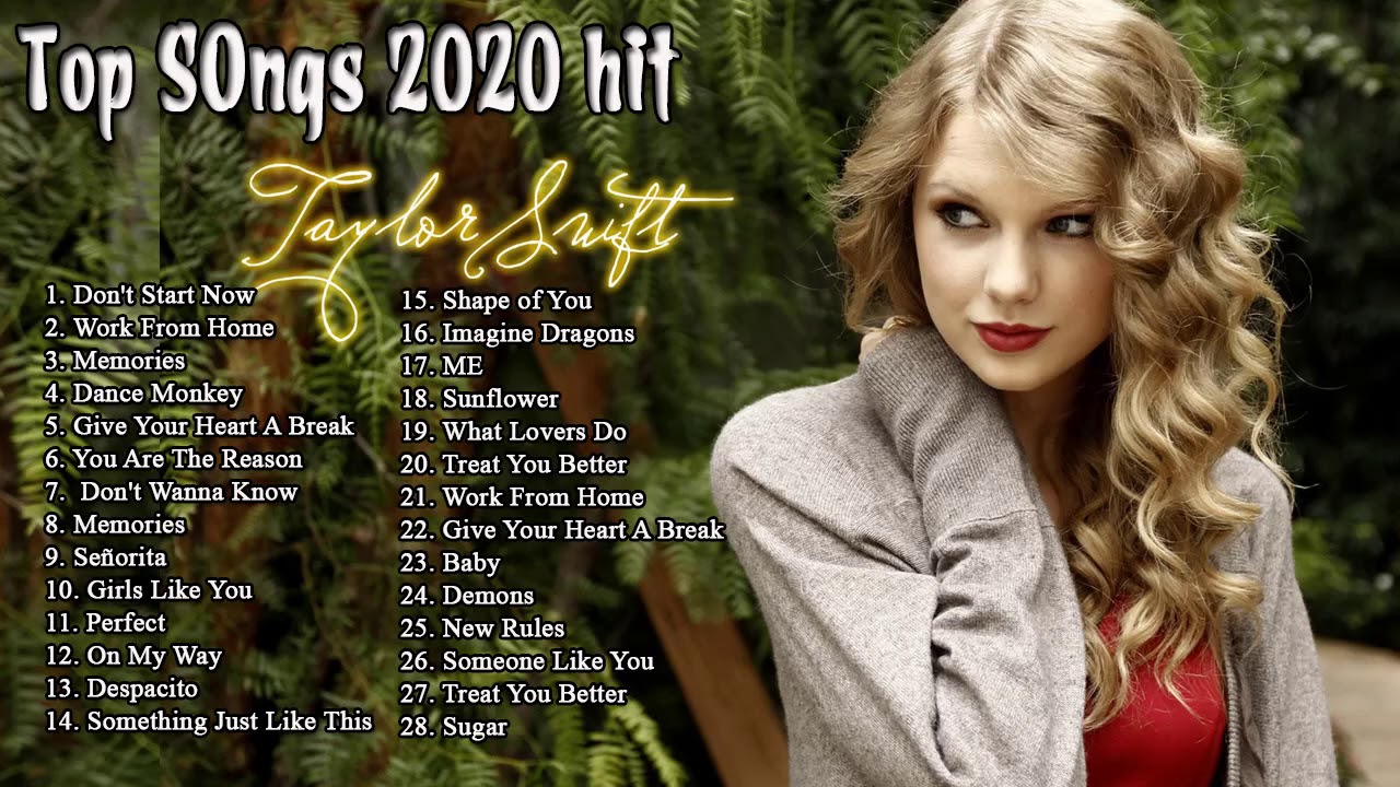 Pop Music 2020 - Top Hit Lagu Inggris 2020 - Pop Hits 2020 Lagu Populer ...
