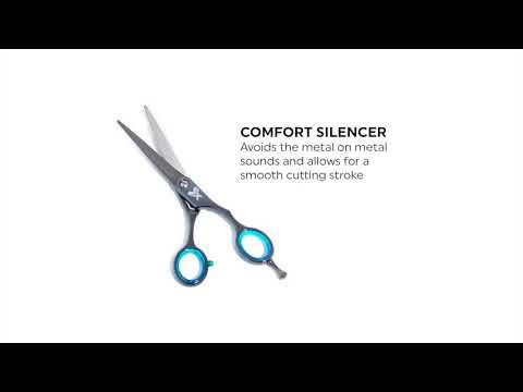 Cricket Shear Xpressions Greyzilla (Gun Metal) Shear 5.75" - YouTube