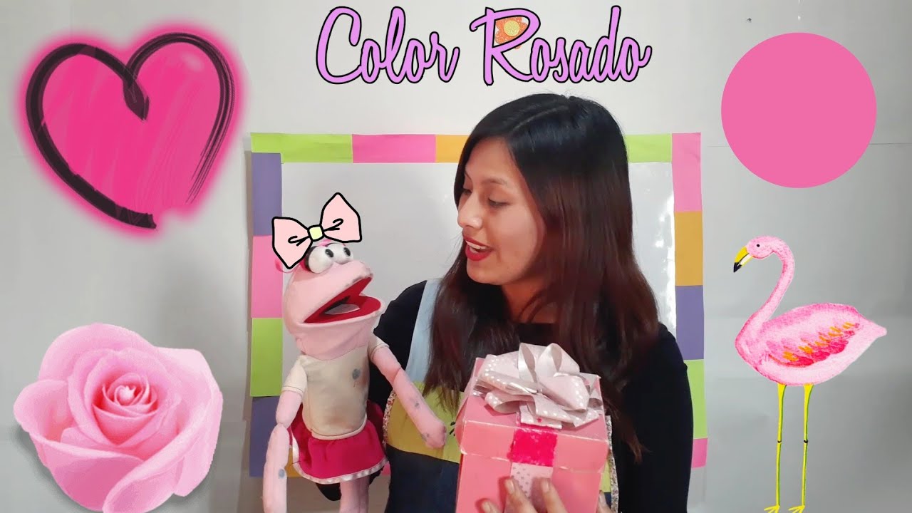 EL COLOR ROSADO PARA NIÑOS - Descubrimos más colores con Lola - Clases ...