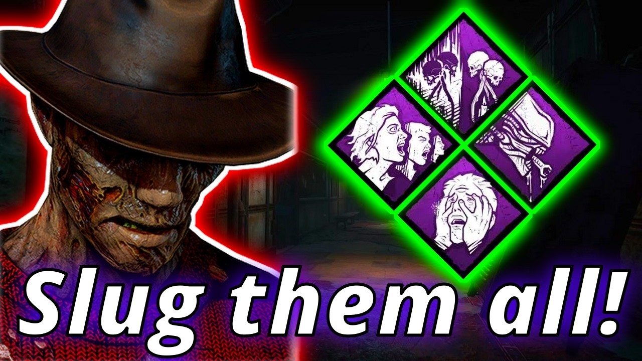 Dead By Daylight: BUNNY'S SUPER SLUGGER FREDDY BUILD! - YouTube