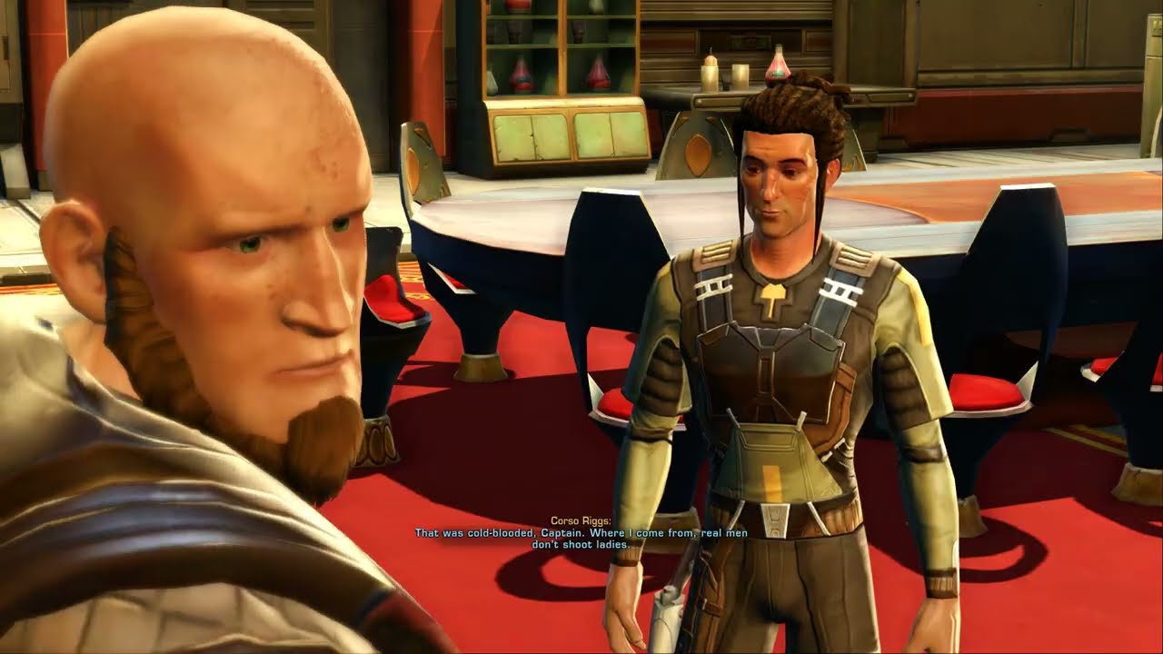 SWTOR - Corso doesn't like killing women - YouTube