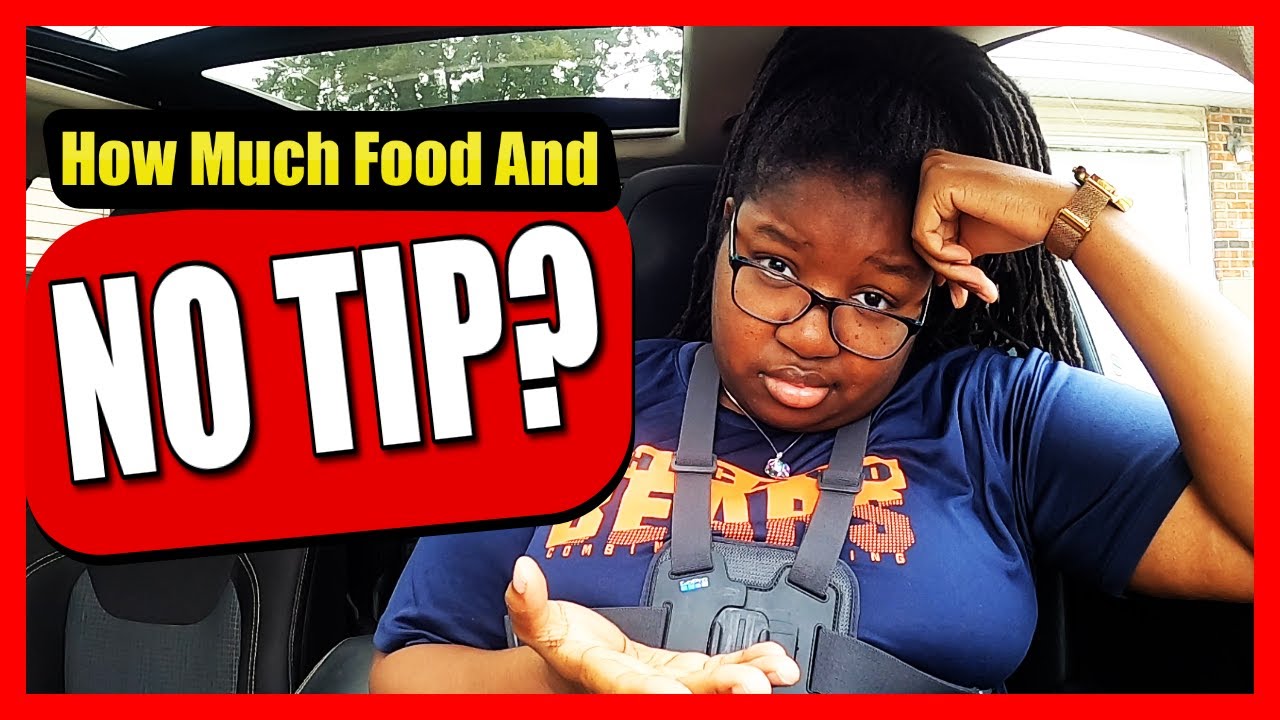 All This Food and NO Tip? | Dlivrd Delivery - YouTube