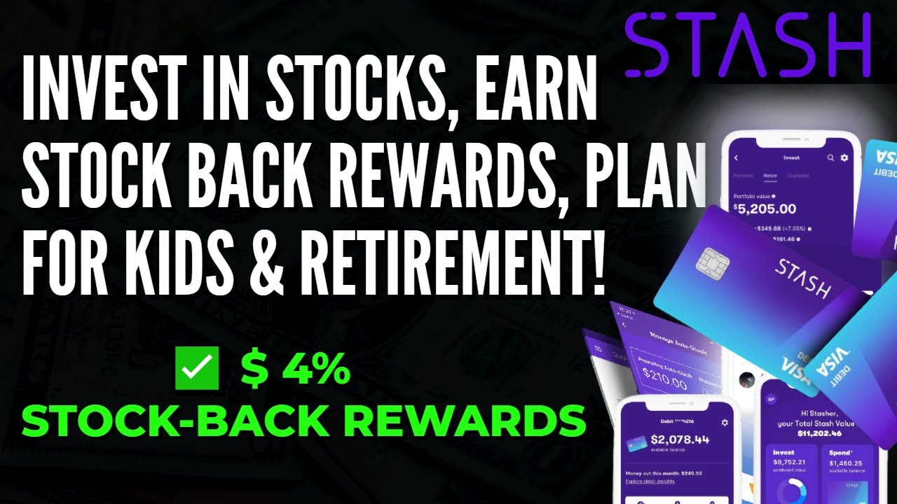 📈 STASH INVEST REVIEW | Pay Your Bills & Earn Stock Back Rewards ...