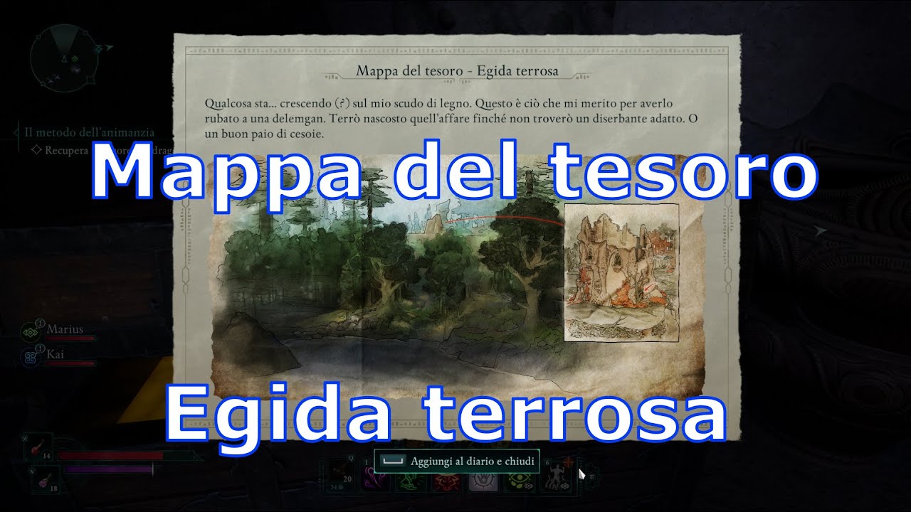 Mappa del tesoro Egida terrosa, Avowed - YouTube