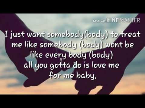 Treat Me Like Somebody - Tink  lyrics