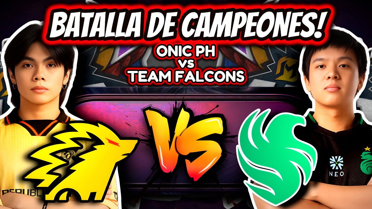 ¡TEAM FALCONS QUITA A FLAPTZY DEL EQUIPO! ONIC PH vs TEAM FALCONS - MPL ...