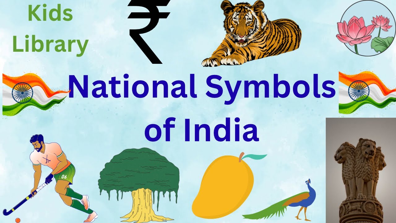 National symbols of India | knowledgeable | kids Library - YouTube