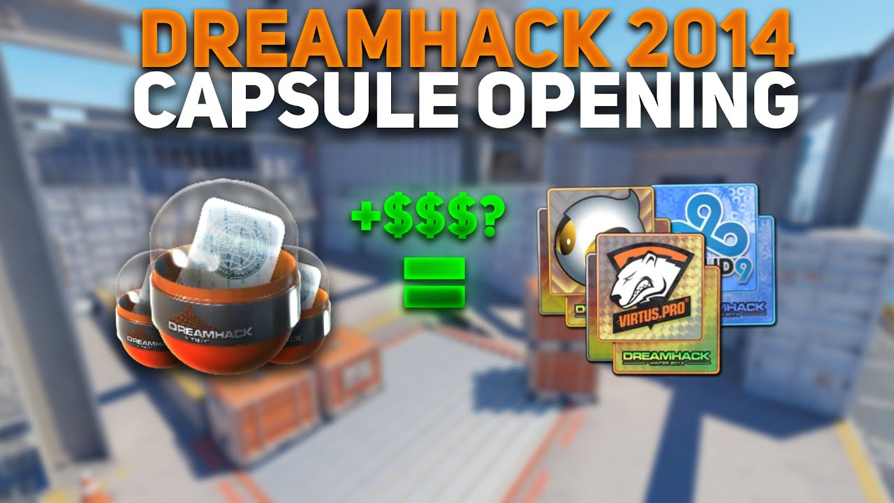 UNBOXING $1200 OF DREAMHACK 2014 CAPSULES! #csgo #short #gaming #shorts ...