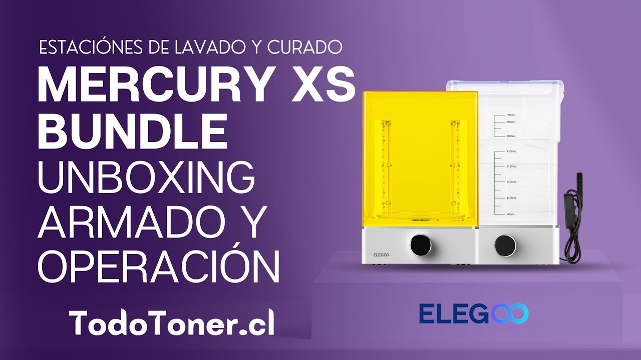ELEGOO MERCURY XS BUNDLE | Unboxing y Tutorial Armado 🛠 (En Español ...