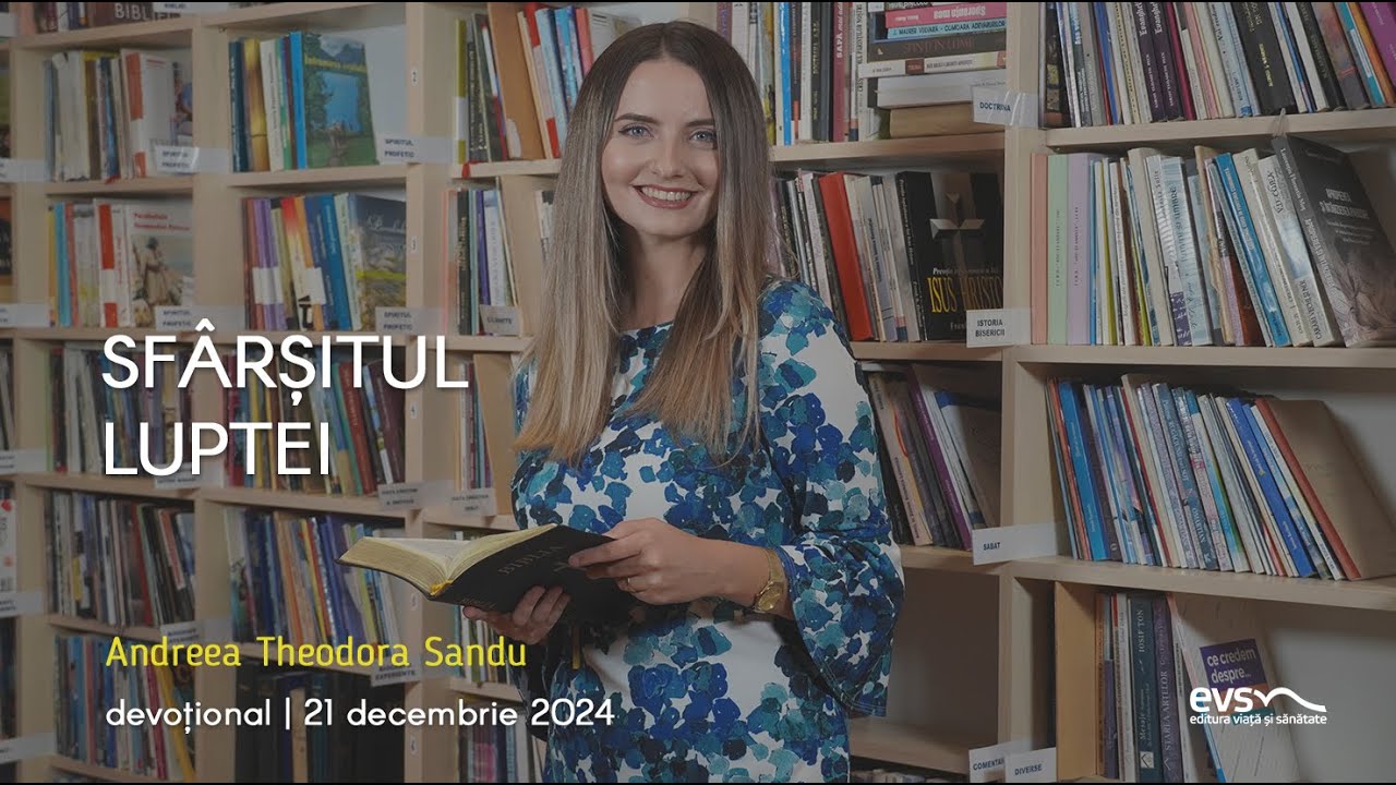 Devoțional | 21 decembrie 2024 | Andreea Theodora Sandu - YouTube