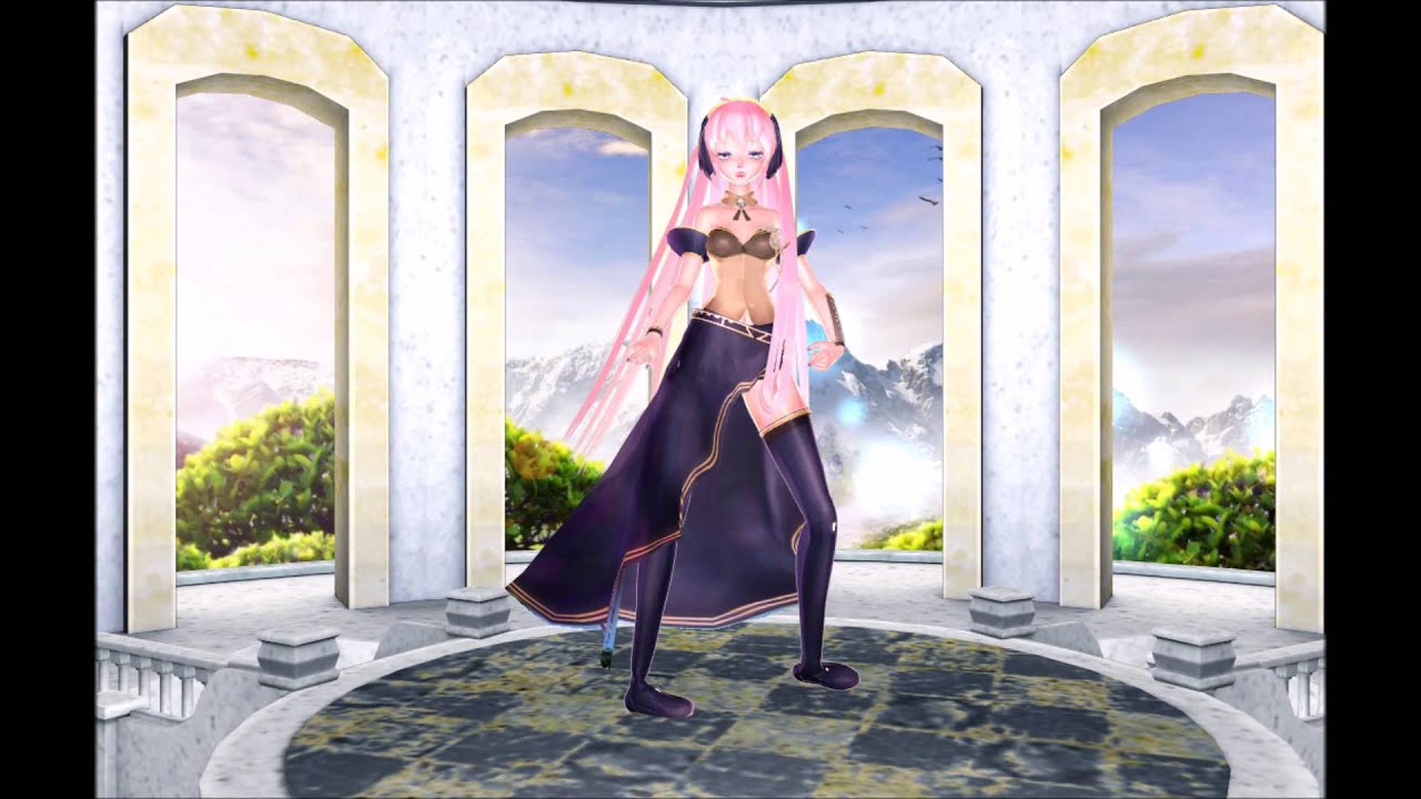 [MMD] Luka Megurine V4 - Weekender Girl +Link DL - YouTube