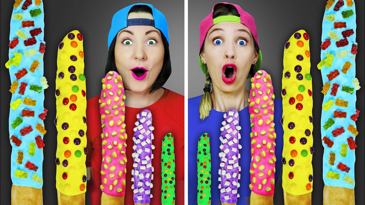 1000 Pocky Challenge 음식 챌린지 Mukbang by Pico Pocky - YouTube