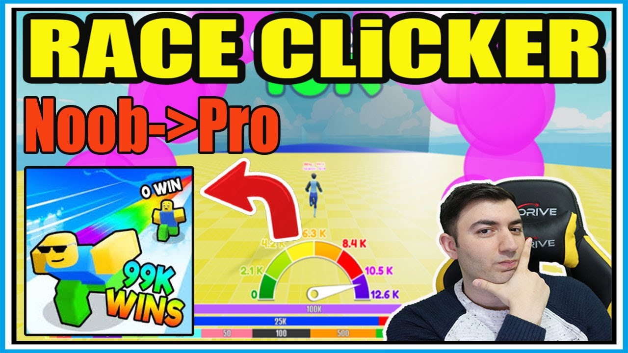 🏃🏼‍♂️ Tıkla ve Koş Noob dan Pro ya Part 1| Race Clicker | ROBLOX - YouTube