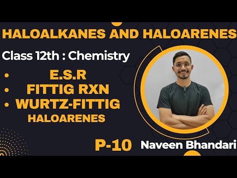 Haloalkanes and haloarenes 10 | Electrophilic substitution reaction and ...