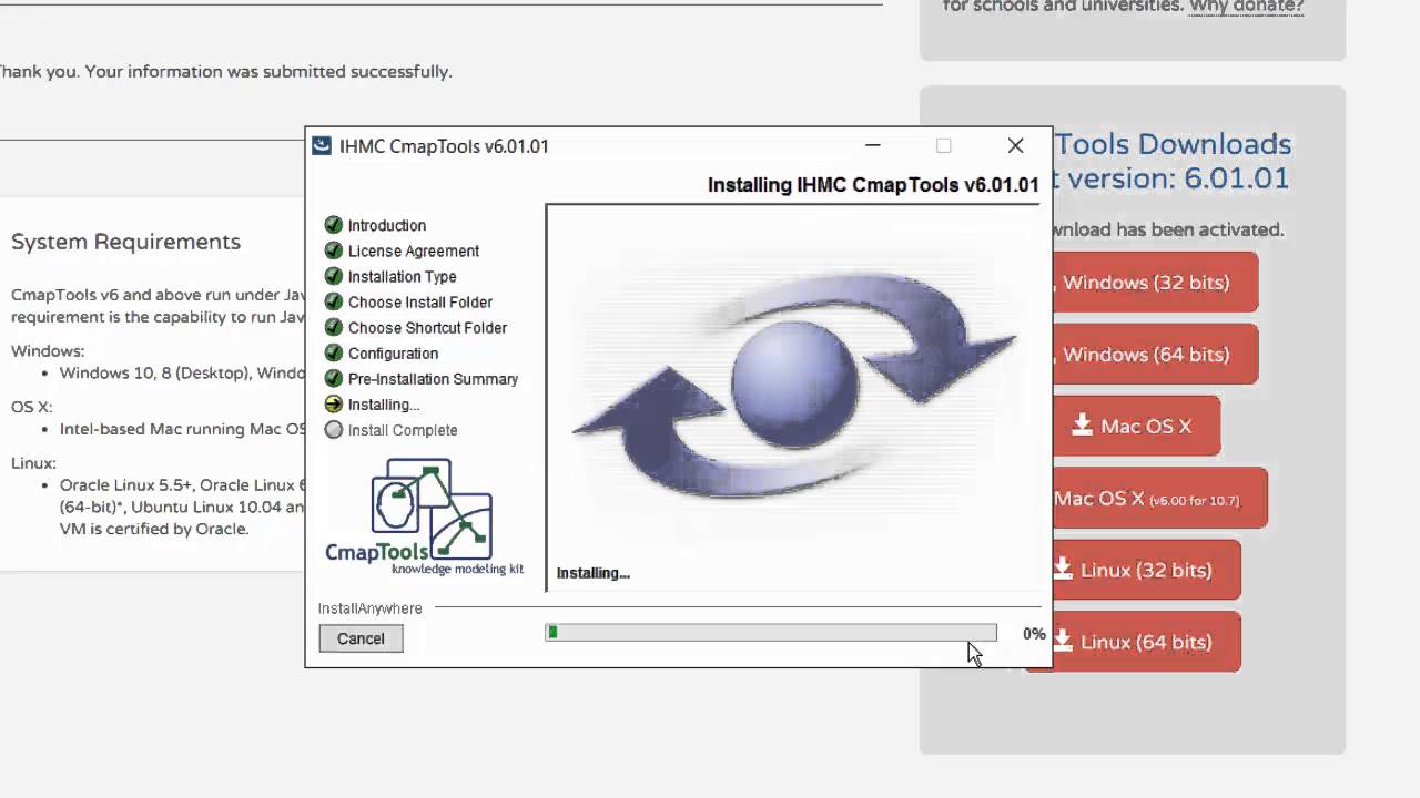 Video Tutorial - Instalación y Guía Básica de CmapTools - YouTube