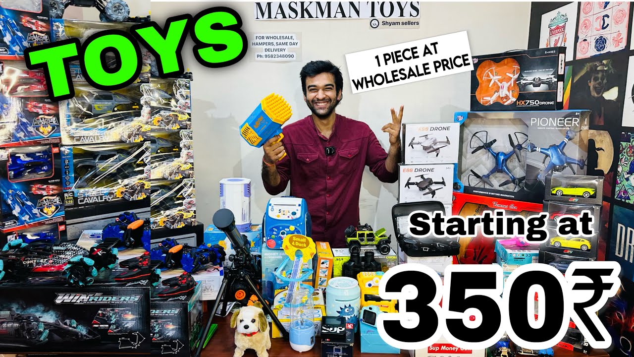 Cheapest Toys Market Delhi | मात्र 350/- से शुरू | Wholesale Price ...