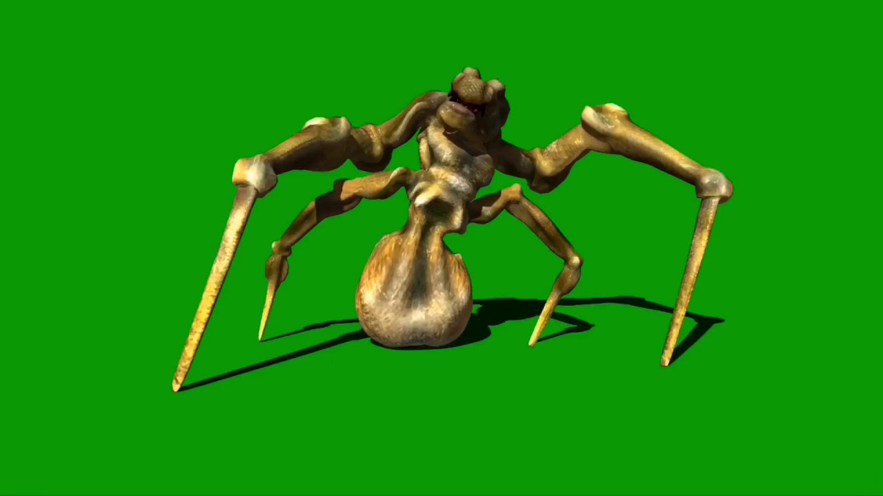 Green Screen Sci-fi Creature - YouTube