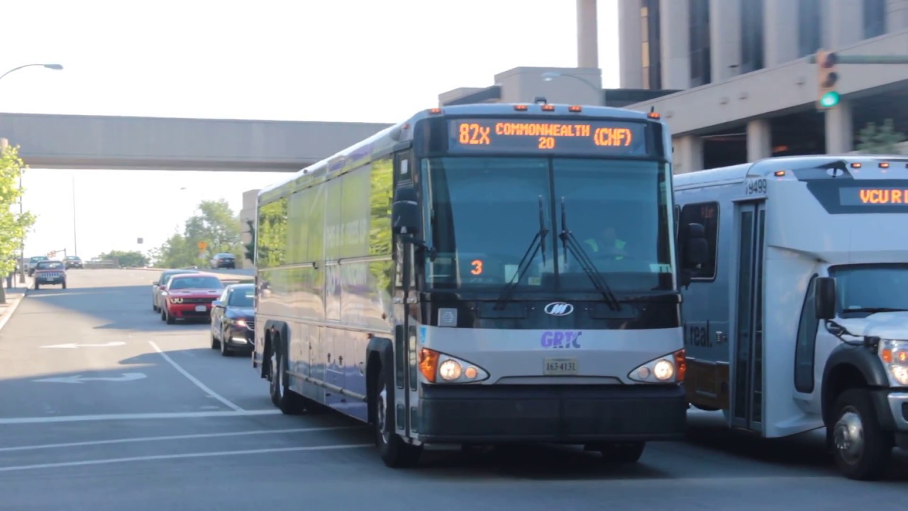 GRTC Bus # 1506 on the 82x - YouTube