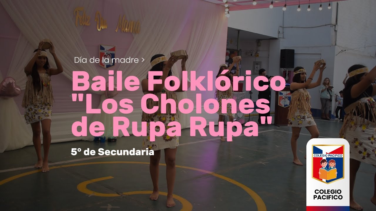 Los Cholones de Rupa Rupa - 5to de secundaria - YouTube
