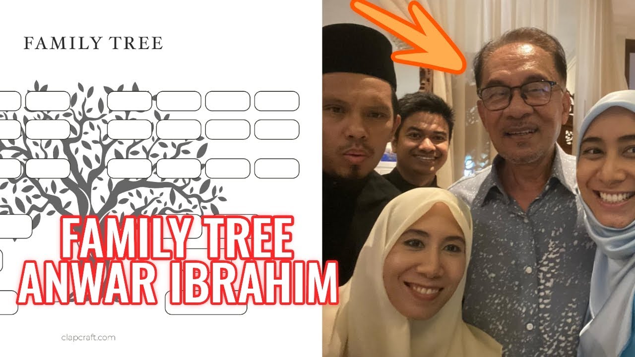 Family Tree PM 10, Anwar Ibrahim Dibongkar! Ramai Yang Baru Tahu ...