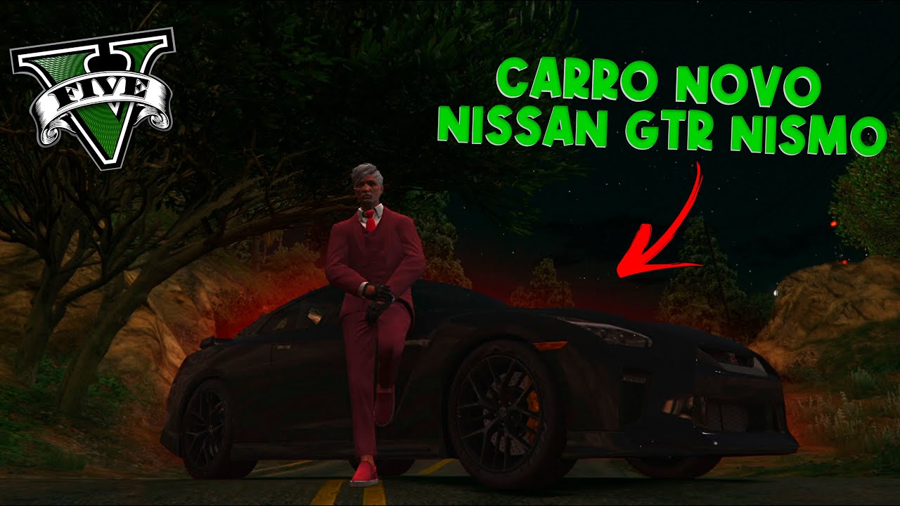 MEU CARRO NOVO NO GTA RP (NISSAN GTR) - YouTube