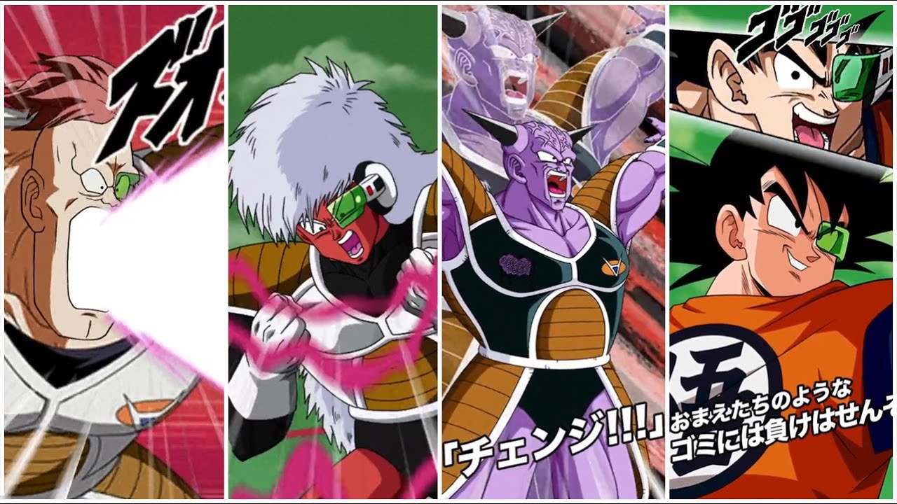 NEW GINYU, RECOOME & GULDO, BURTER & JEICE SUPER ATTACKS, ACTIVE SKILL ...
