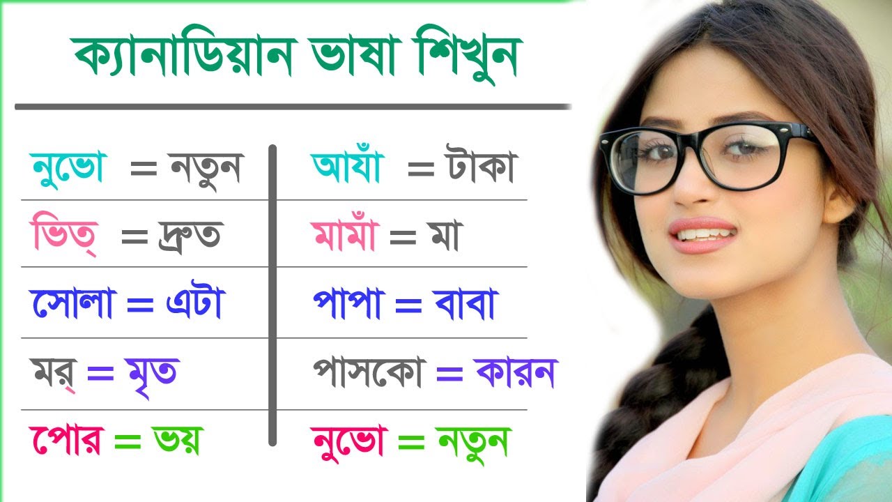 Learn French Spoken Canadian To Bangla learn-french-spoken-canadian-to-bangla