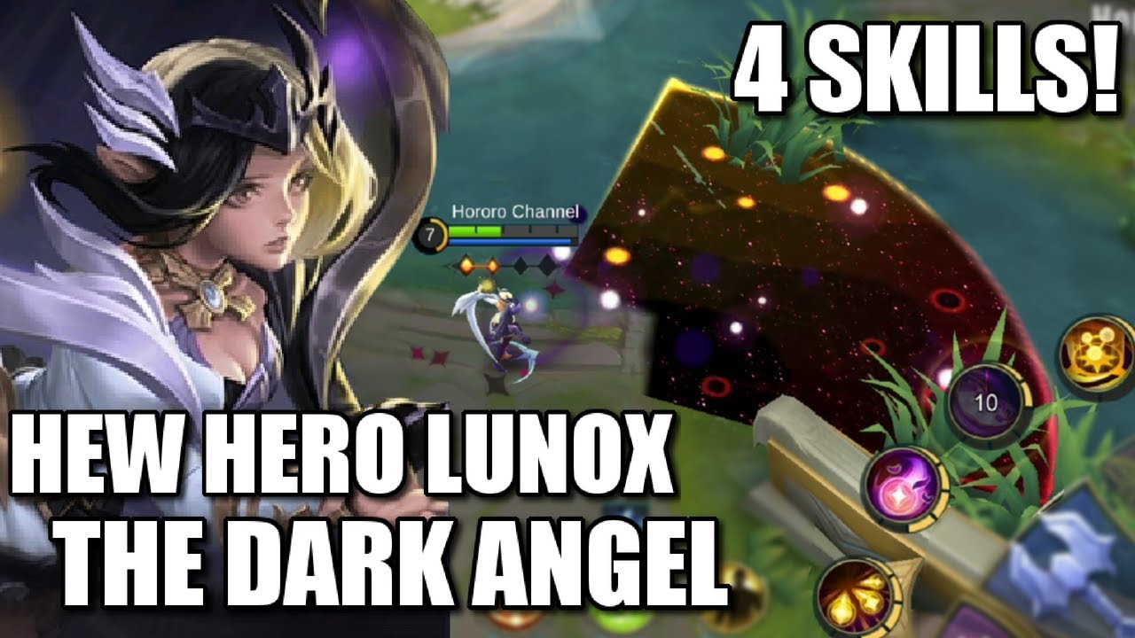 NEW HERO LUNOX THE HALF LIGHT HALF DARKNESS SKILL ANIMATION AND ...