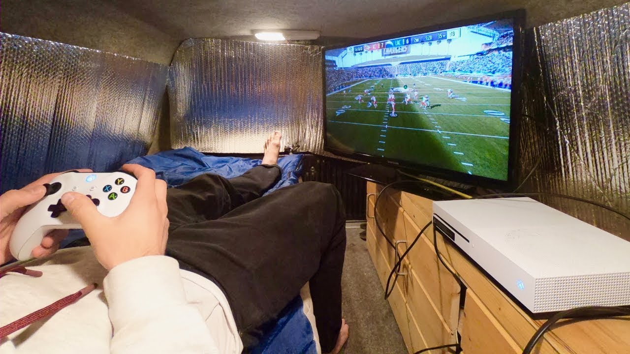 Urban Stealth Truck Camping 2.0 - YouTube