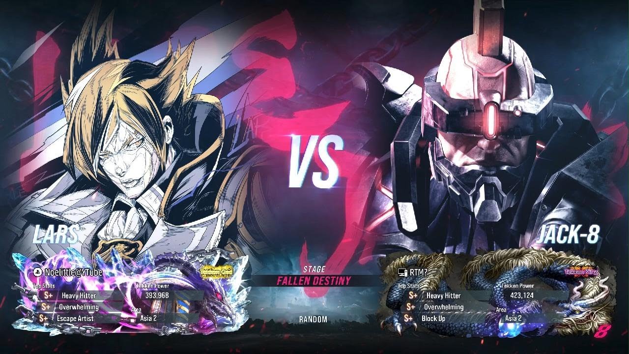 Tekken 8 Ranked - Noelittle (Lars) vs RTM? (Jack-8) - YouTube