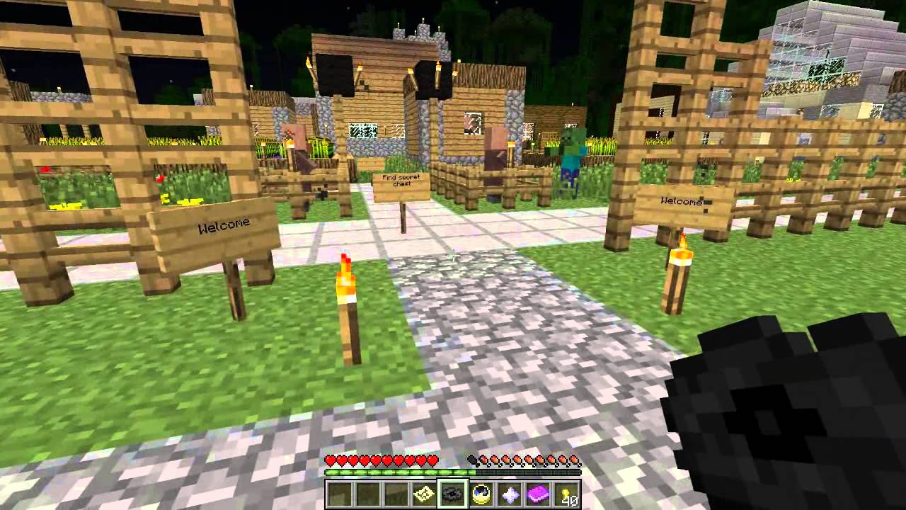 Save your Family - Minecraft adventure map ! - YouTube