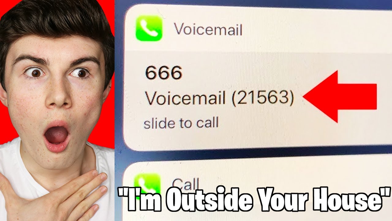 Scariest REAL Voicemails Ever Recorded - YouTube