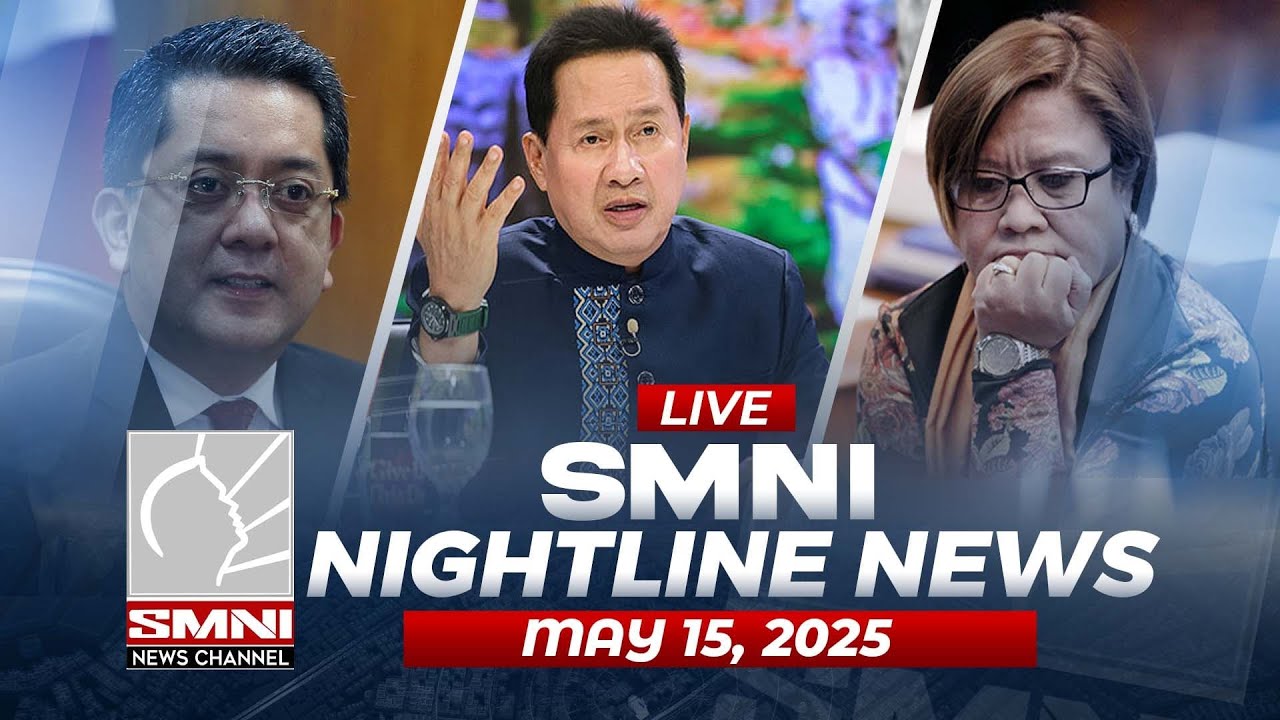 LIVE: SMNI Nightline News | May 15, 2025 - Huwebes - YouTube