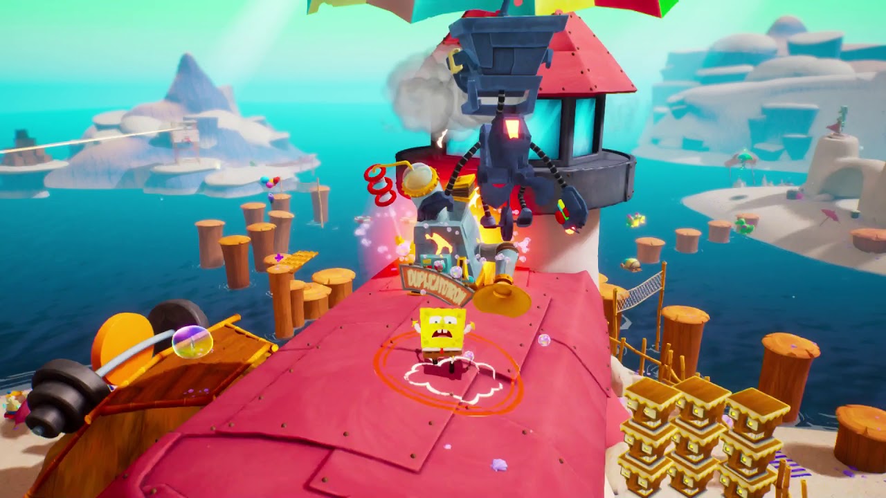 Spongebob Squarepants Battle For Bikini Bottom Rehydrated - Goo Lagoon ...