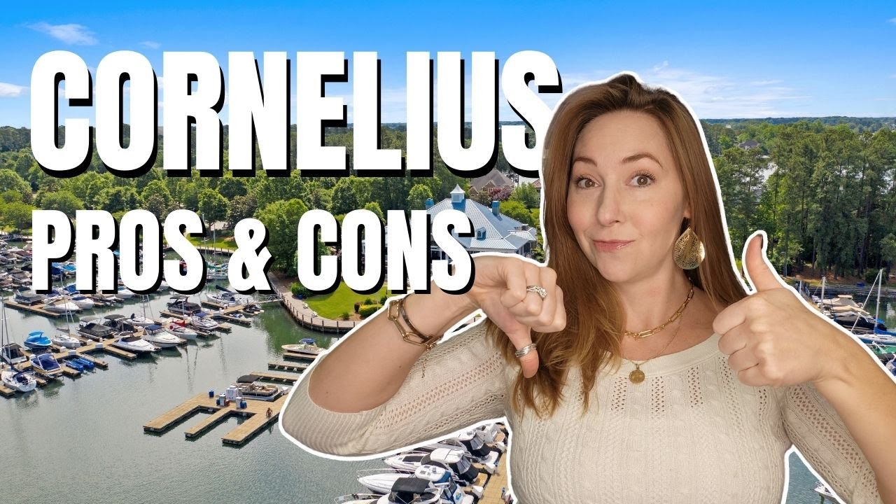 Good and Bad of Cornelius | NC Lake Towns | Charlotte NC VLOG - YouTube