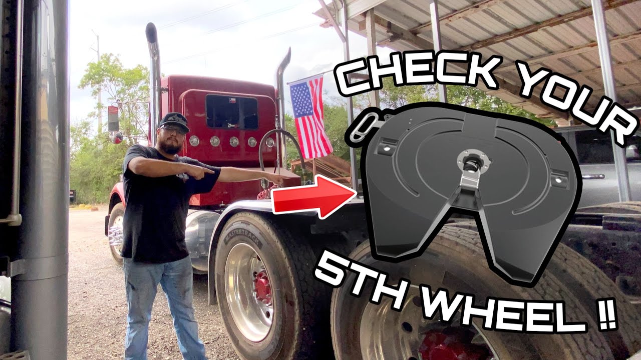 IMPORTANT 5th wheel maintenance, and inspection on JOST SK37U - YouTube