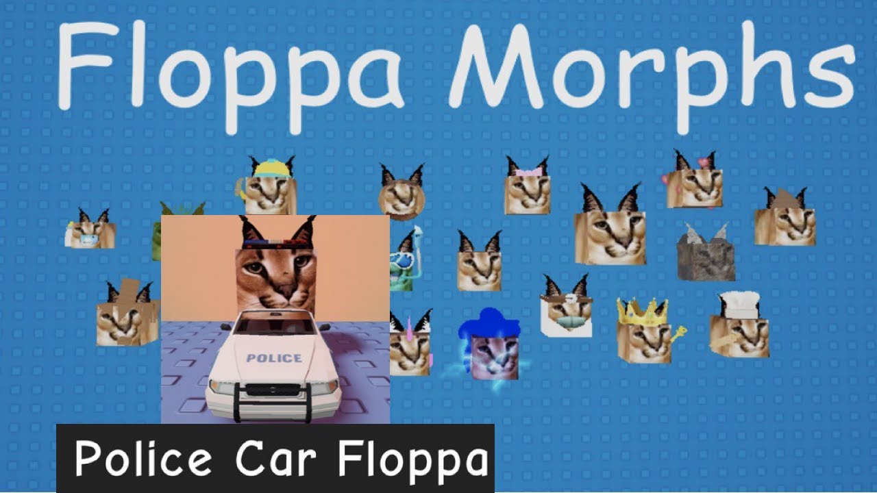 Police Car Floppa Find the Floppa Roblox - YouTube