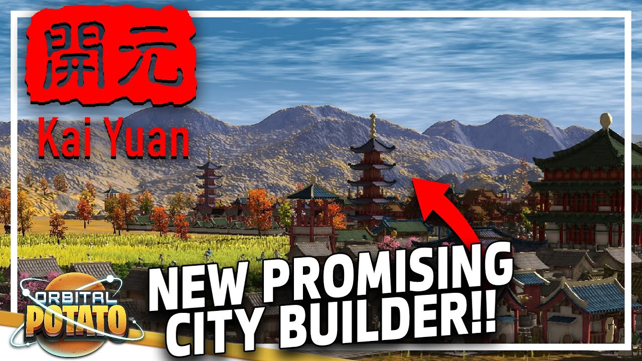 NEW Kingdom & City Builder!! - Kai Yuan - Colony Sim & City Management Game - YouTube