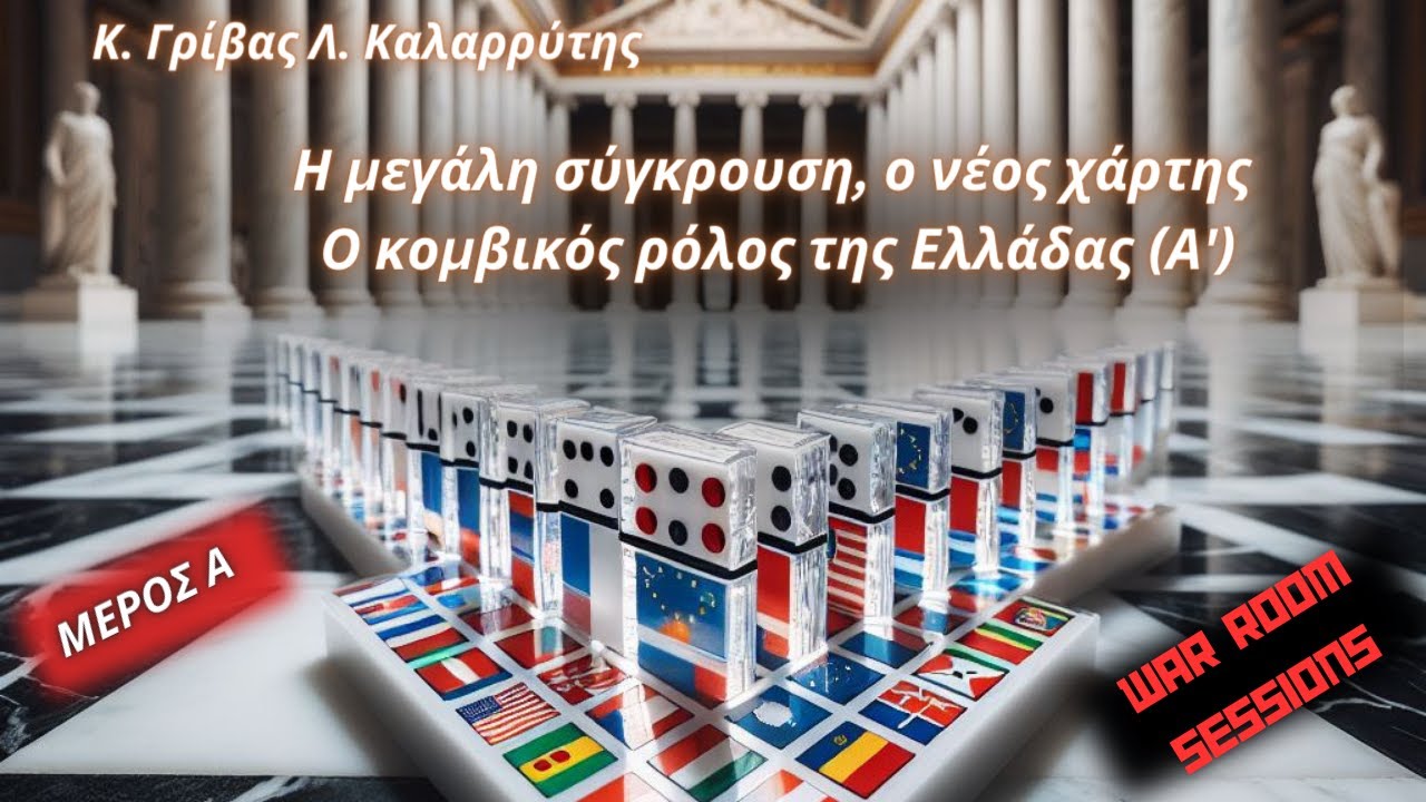 Κ. Γρίβας Λ. Καλαρρύτης: Η μεγάλη σύγκρουση, ο νέος χάρτης- Ο κομβικός ...