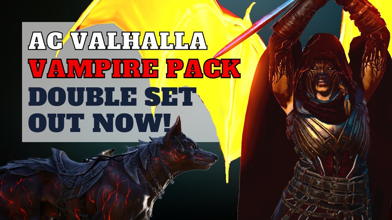 Vampire, Night Rogue pack is out now in Assassins Creed Valhalla - YouTube